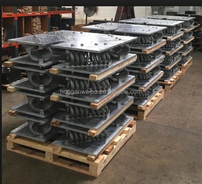 Damping Wire Rope shock Isolator Scaffolding Compressor Seismic Sensor