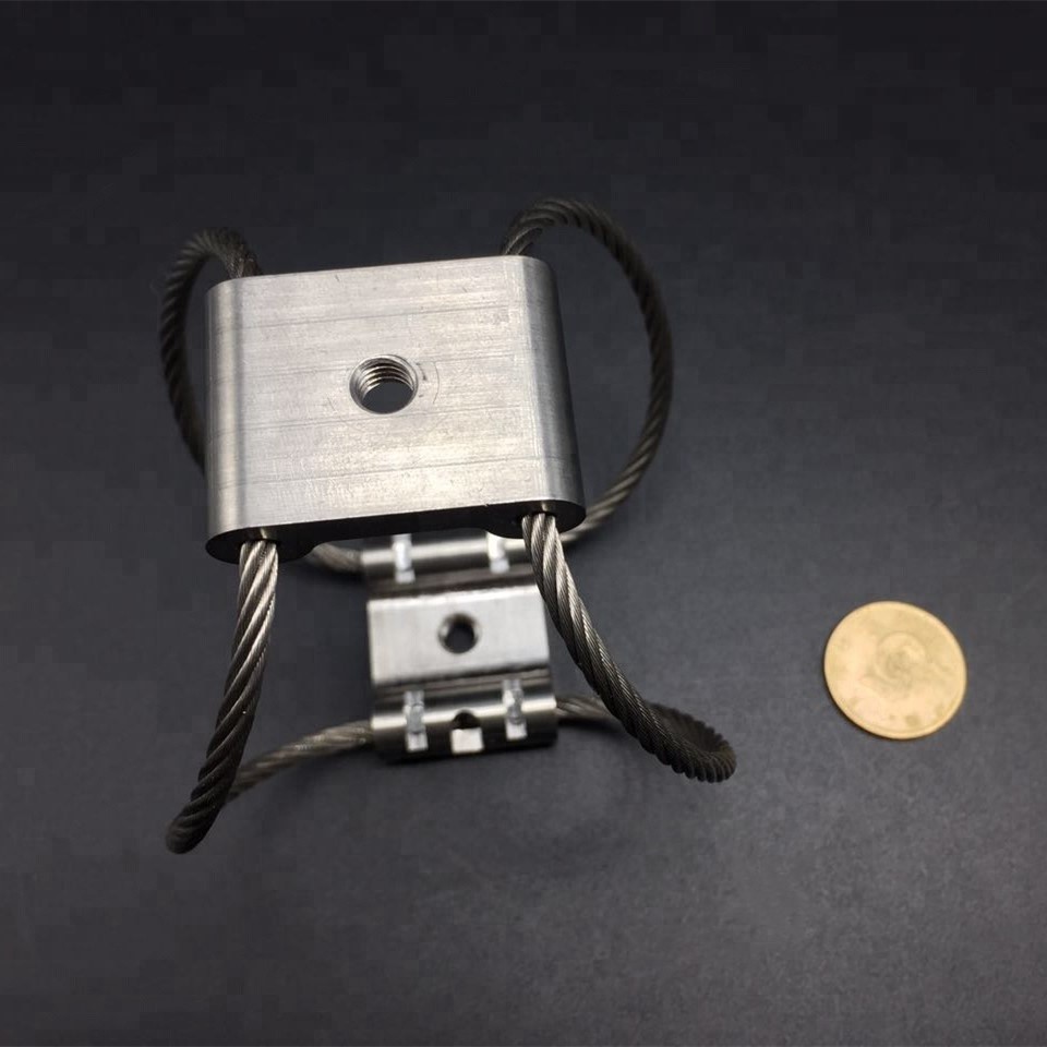 2 Coils Compact Wire Rope Isolators Stainless Steel