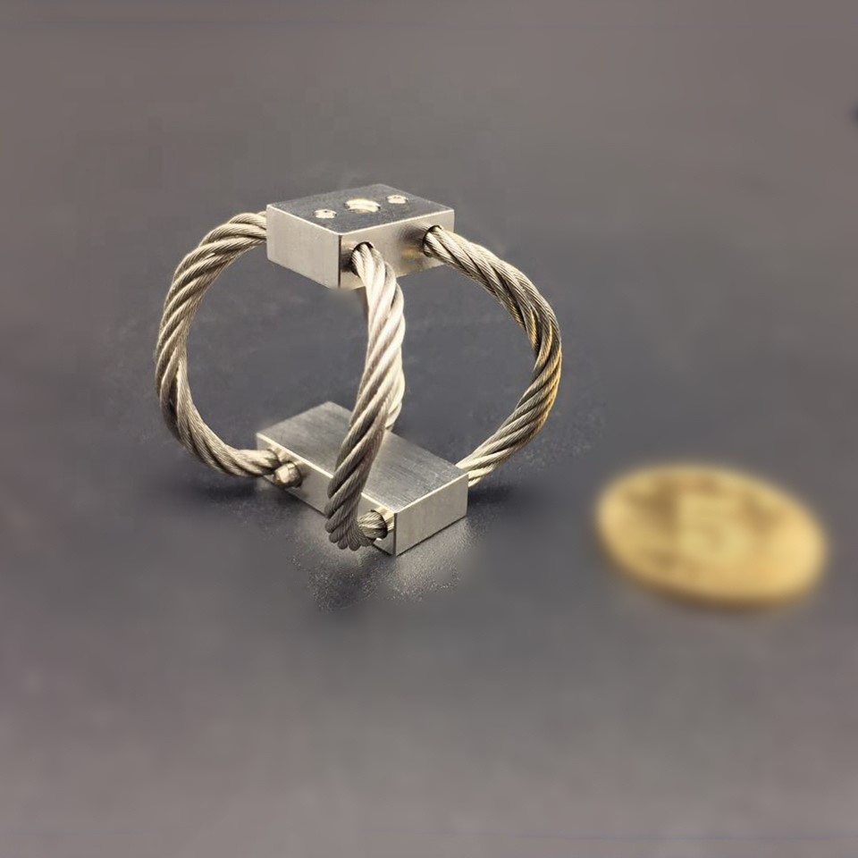 Anti-Vibration Compact Wire Rope Isolator For Gopro Gimbal Stabilizer