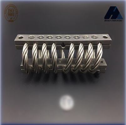 Compact Wire Rope Isolator Anti Vibration Mount Engine Stand Satellite ...